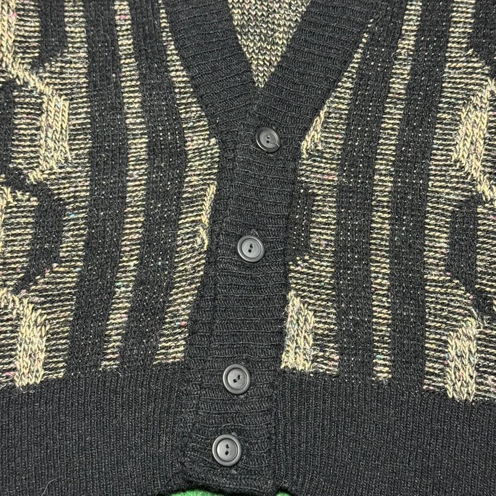 Le Tigre | Sweaters | Vintage 8s Le Tigre Cardigan Grandpa Sweater ...